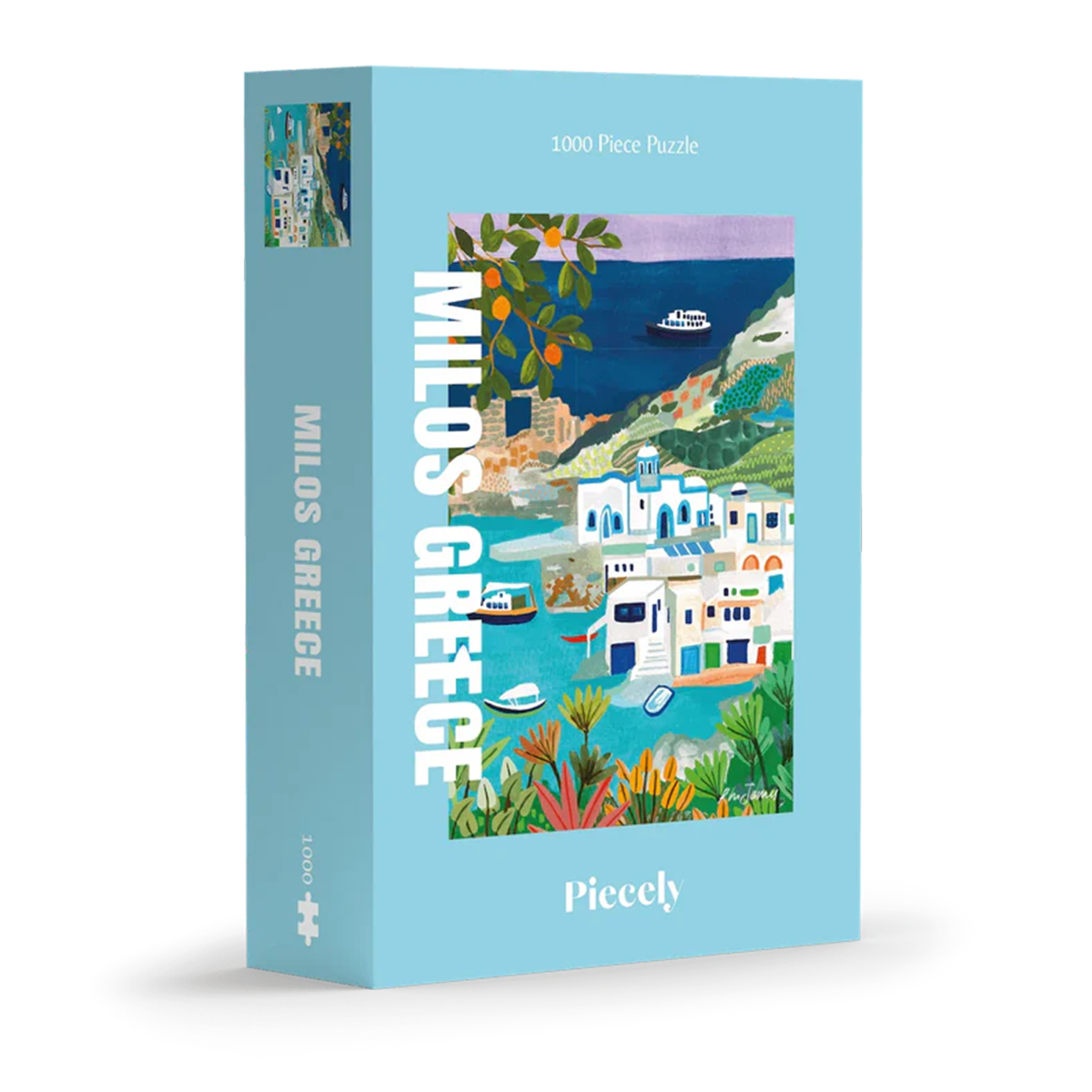 puzzle milos greece - 1000 pièces - piecely | fleux – Fleux