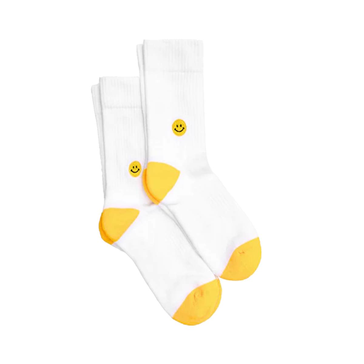 embroidered smiley socks | flowers – Fleux