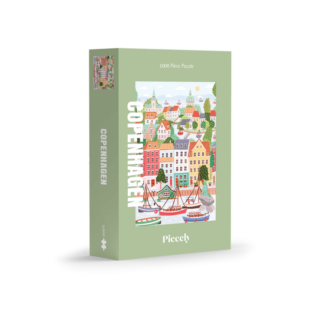 Puzzle Copenhague - 1000 pièces | Fleux