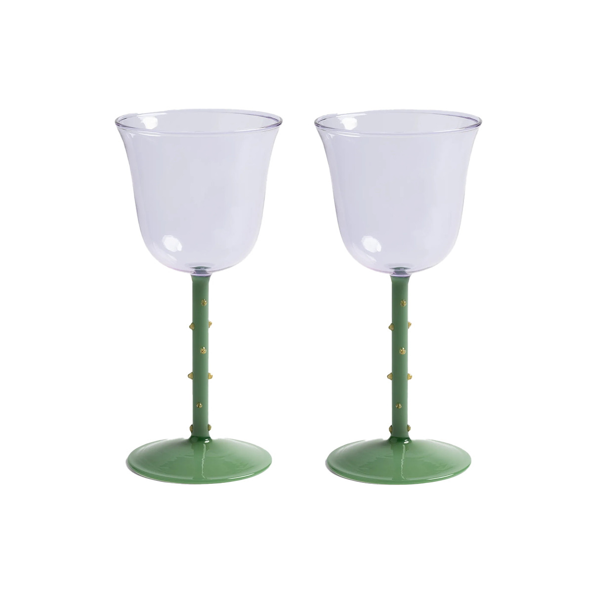 lot de 2 verres à vin - dot - &klevering | fleux – Fleux