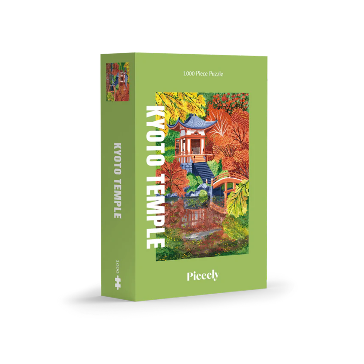 puzzle kyoto temple - 1000 pièces - piecely | fleux – Fleux