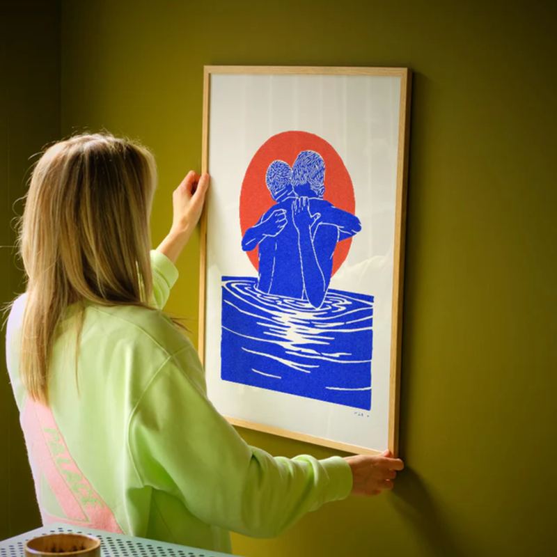 Affiche Maliv - Sunset II | Fleux
