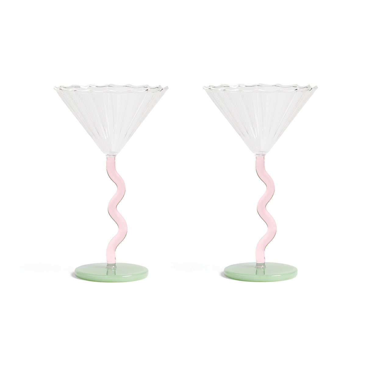 set de 2 coupes curve - &klevering | fleux – Fleux