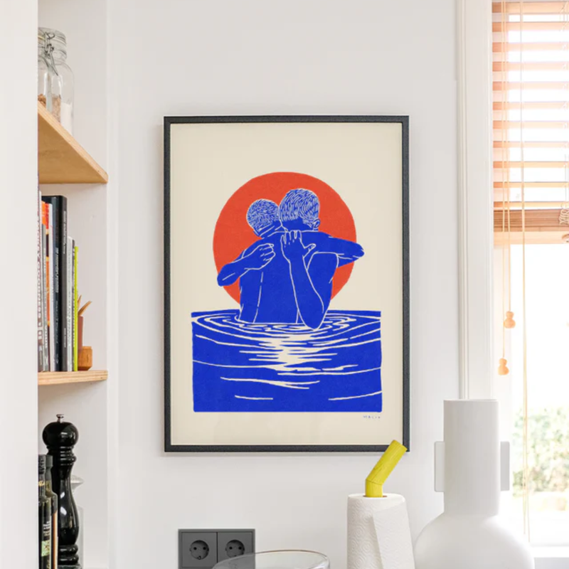 Affiche Maliv - Sunset II | Fleux
