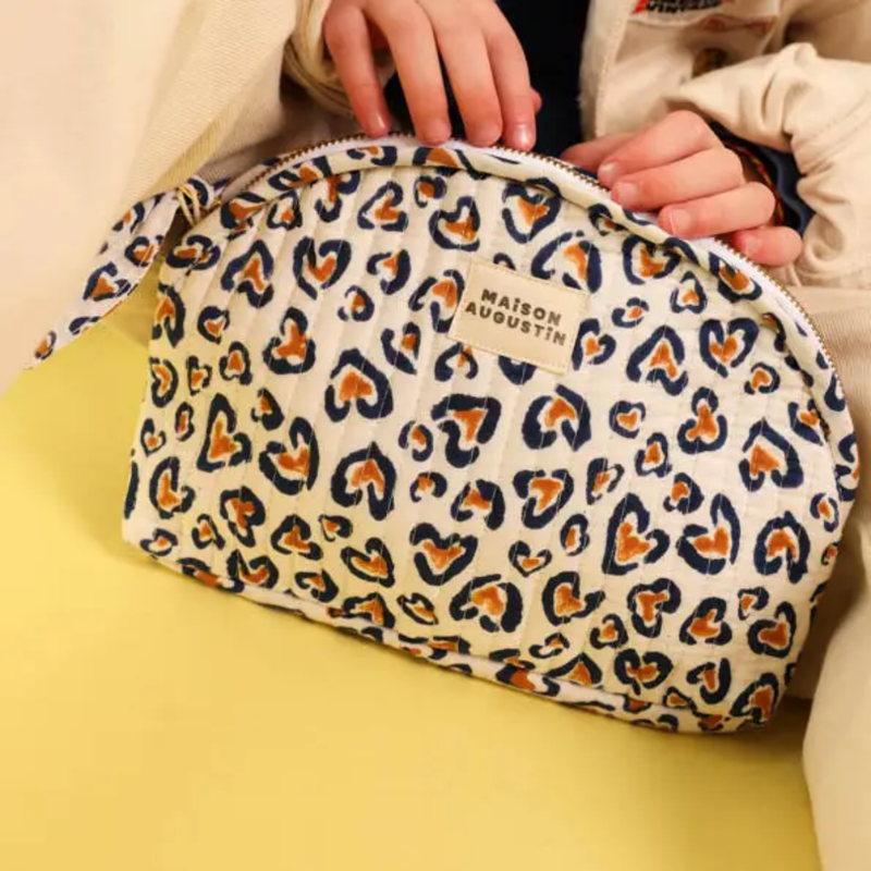 Trousse de Makeup - Leo Navy - Maison Augustin | Fleux