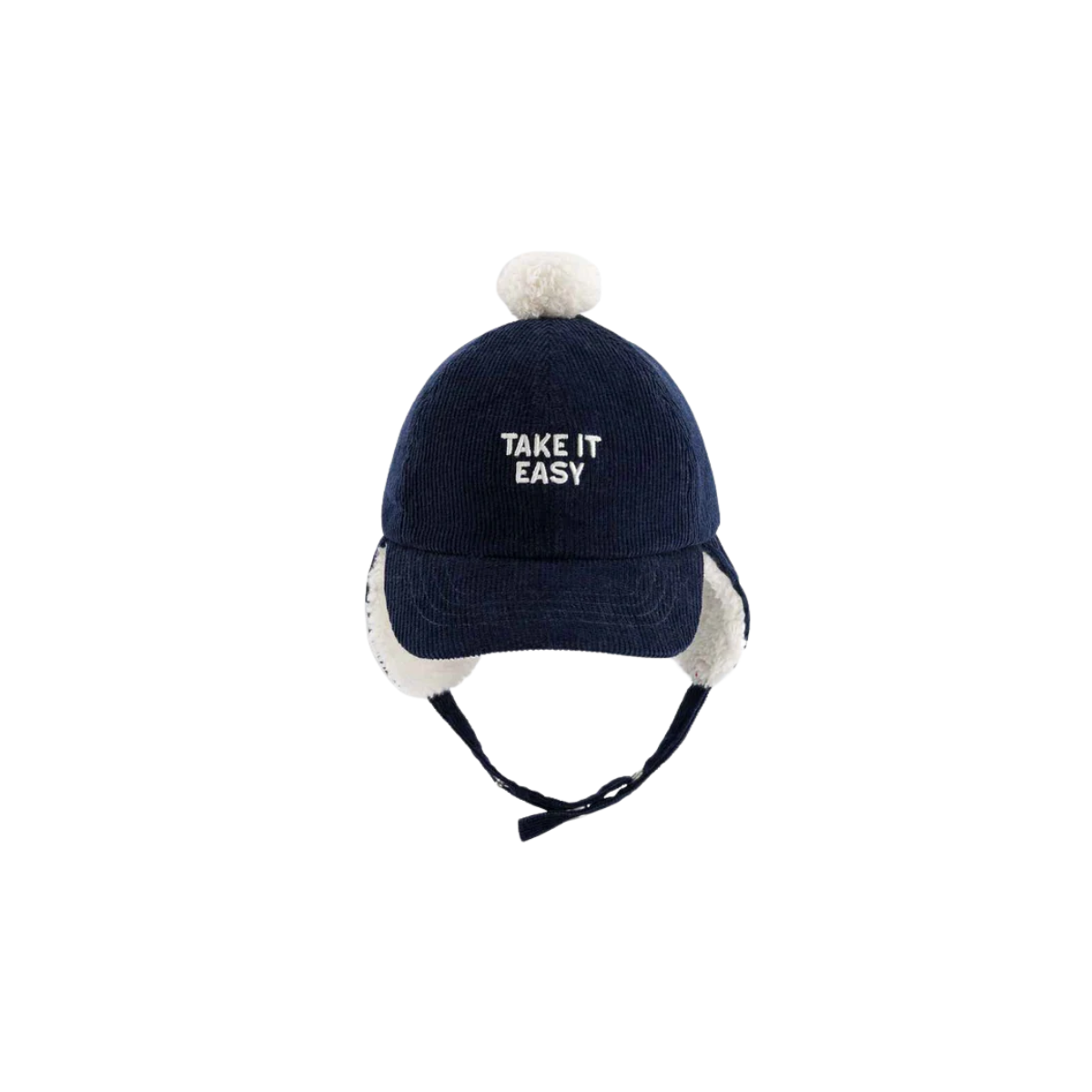 Chapka Velours Take it easy Bleu | Fleux