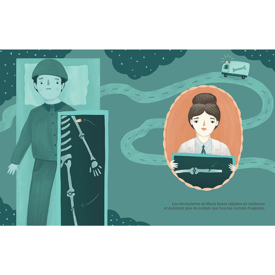 Livre Marie Curie Collection Petite & Grande | Fleux