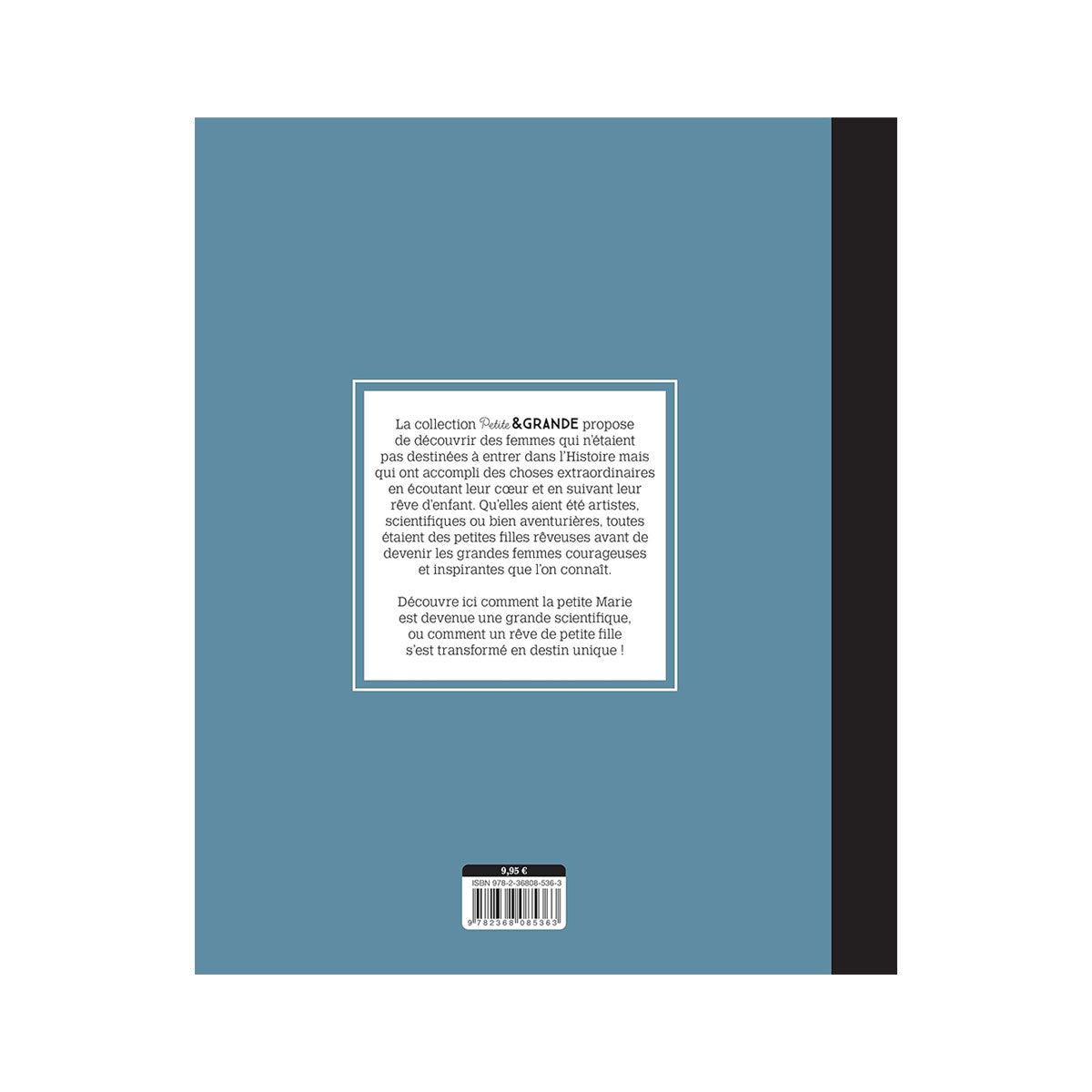 Livre Marie Curie Collection Petite & Grande | Fleux