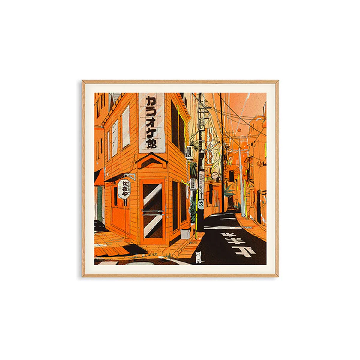 affiche two bodega cats - enikő eged - pstr studio | fleux – Fleux