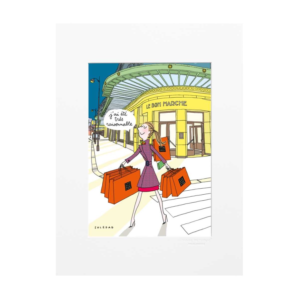 Soledad storefront poster - 30 x 40 cm - image republic | fleux – Fleux