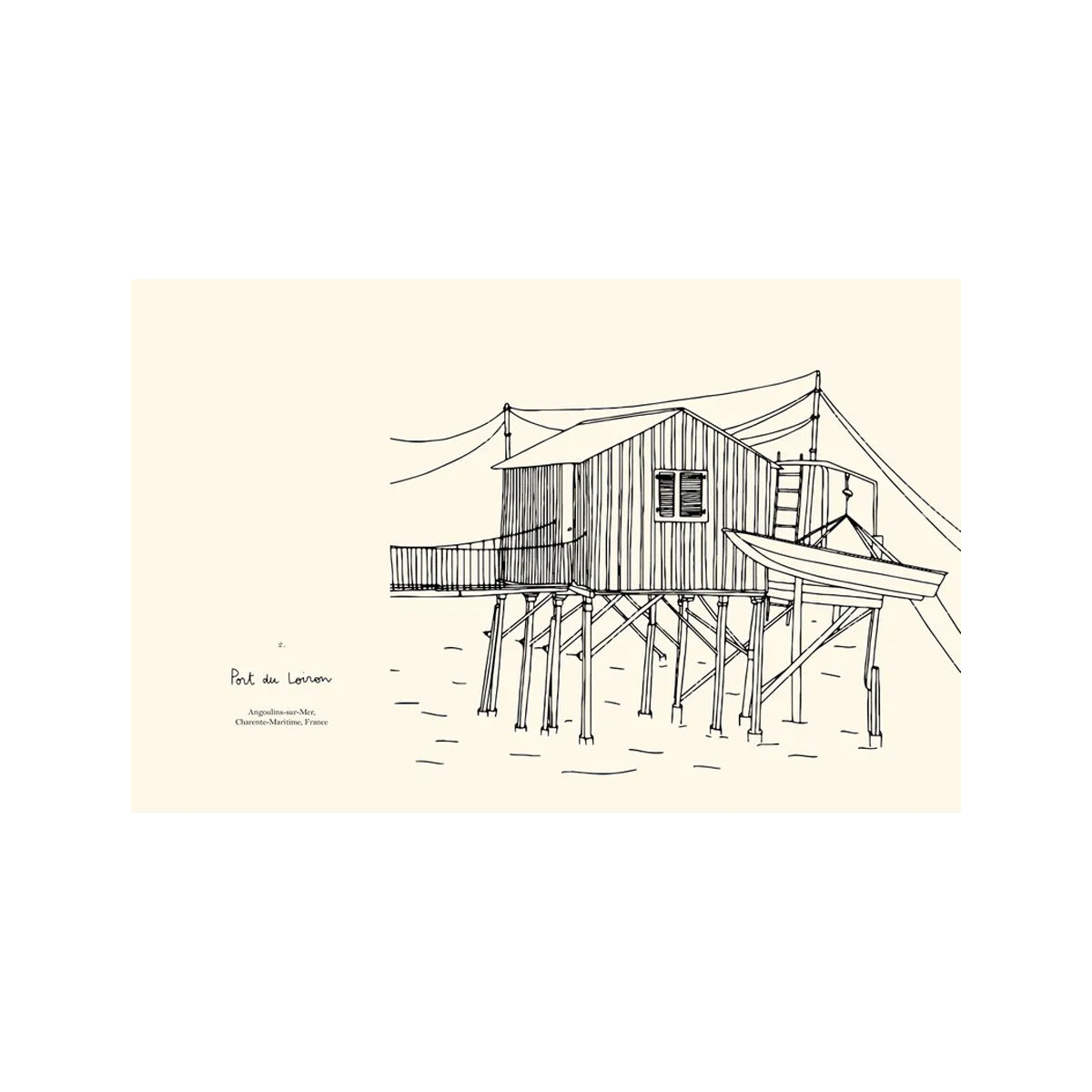 Carnet de coloriage Cabanes - Zoé de Las Cases - Hachette | Fleux