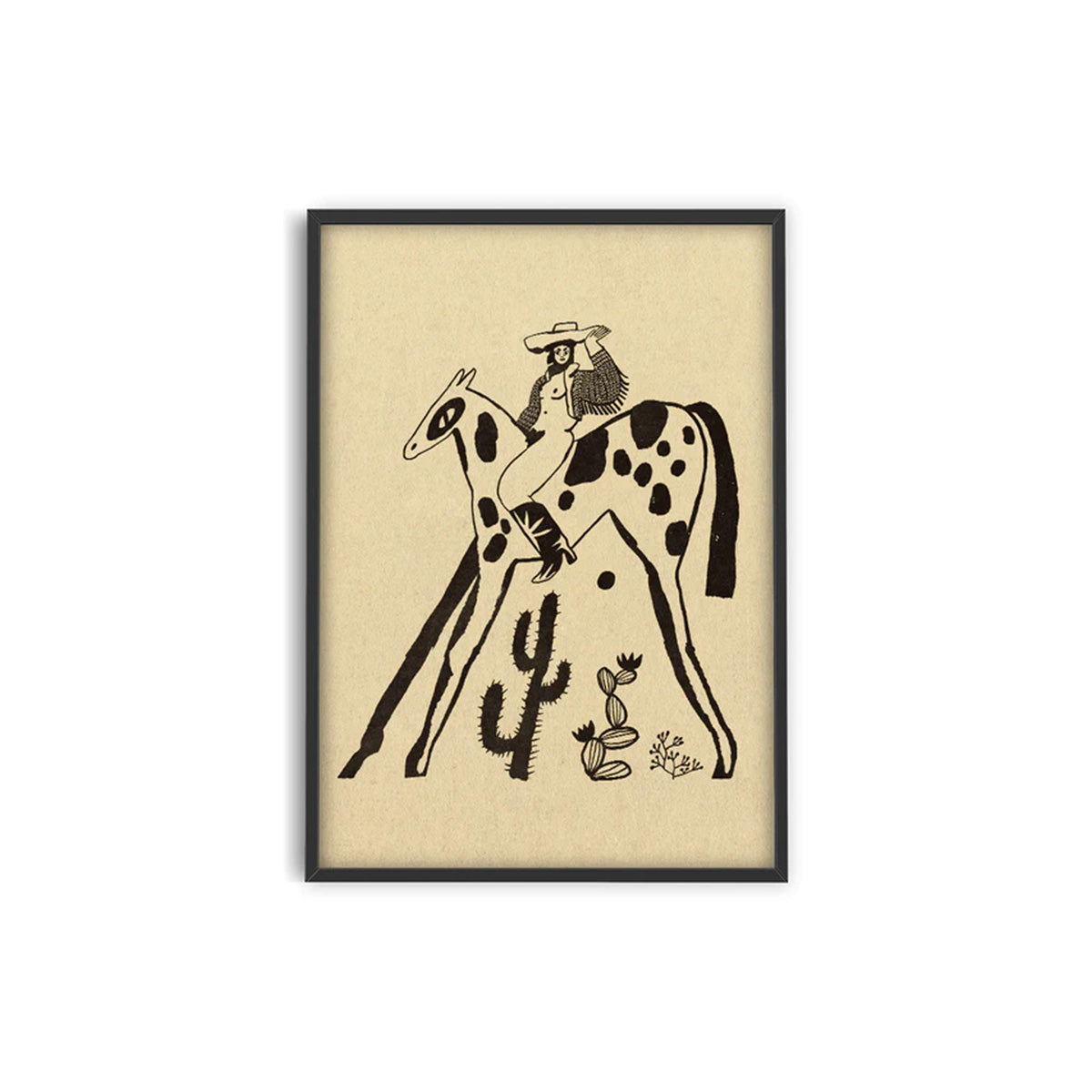 affiche i prefer cowgirls - pstr studio | fleux – Fleux