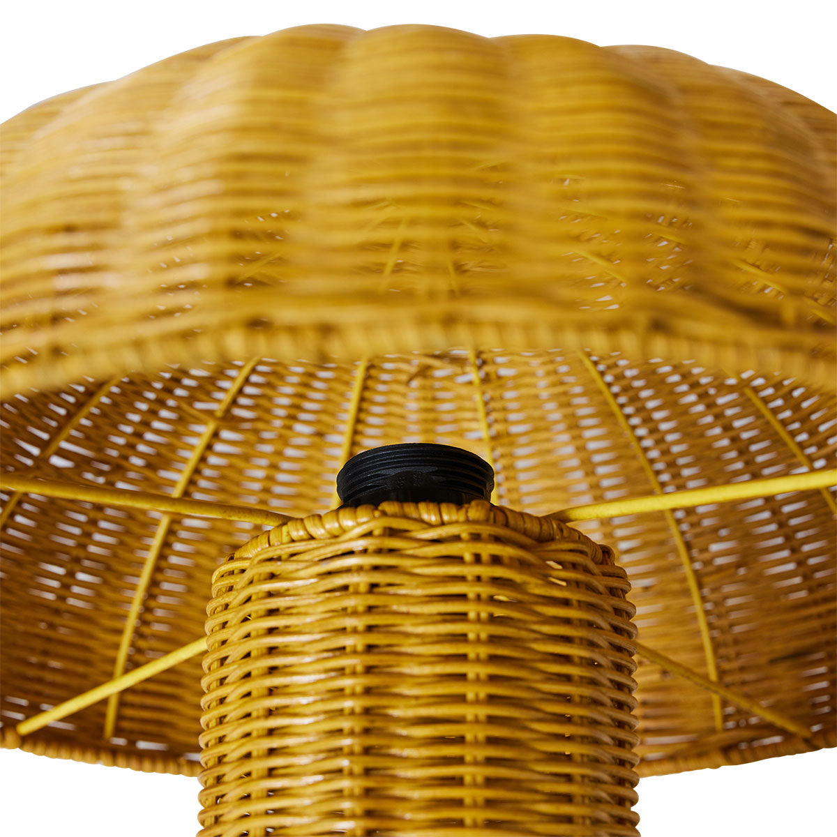 Rattan Table Lamp - 34 cm x 30 cm - HK Living - Fleux