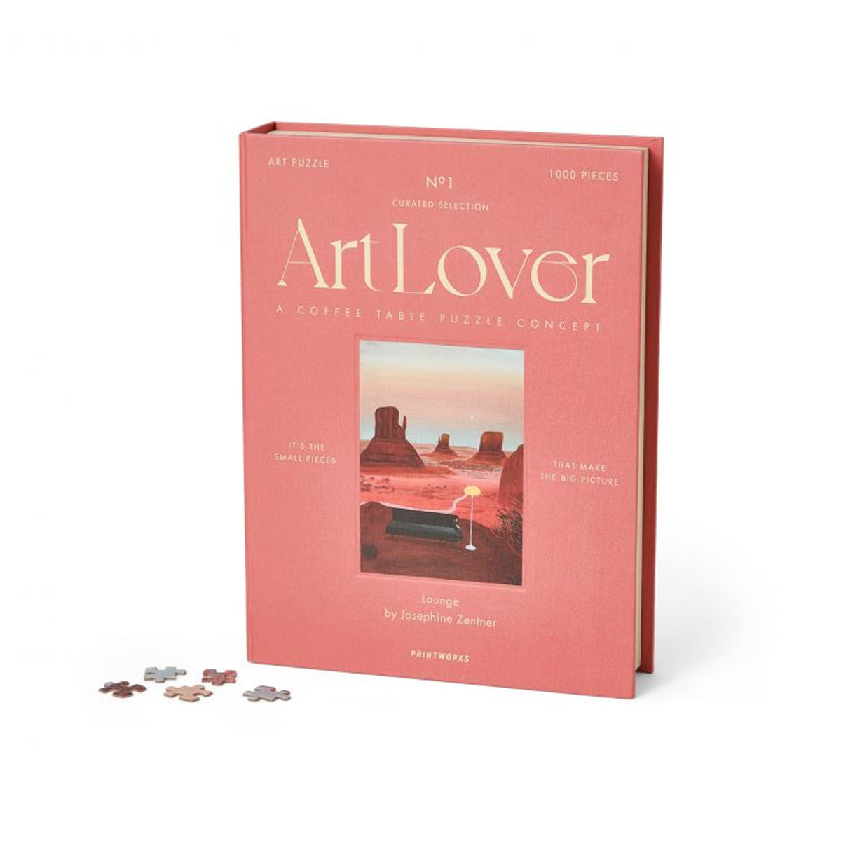 Puzzle Livre Art Lover - Lounge - 1000 pièces | Fleux