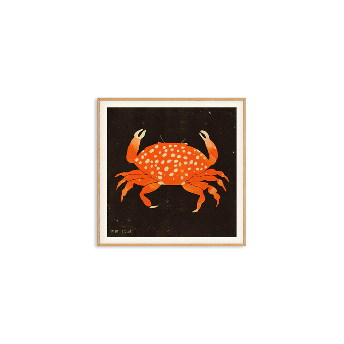affiche spotted crab - 50 x 50 cm - pstr studio | fleux – Fleux