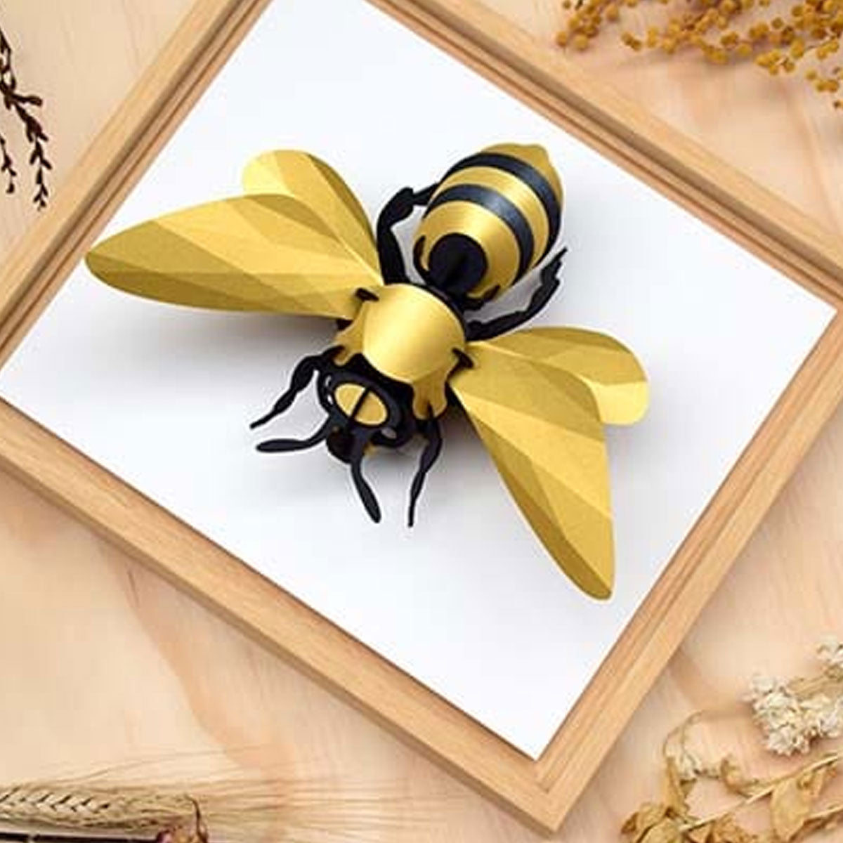 Giant Honey Bee Trophy - Satin Gold - Assembli | Fleux