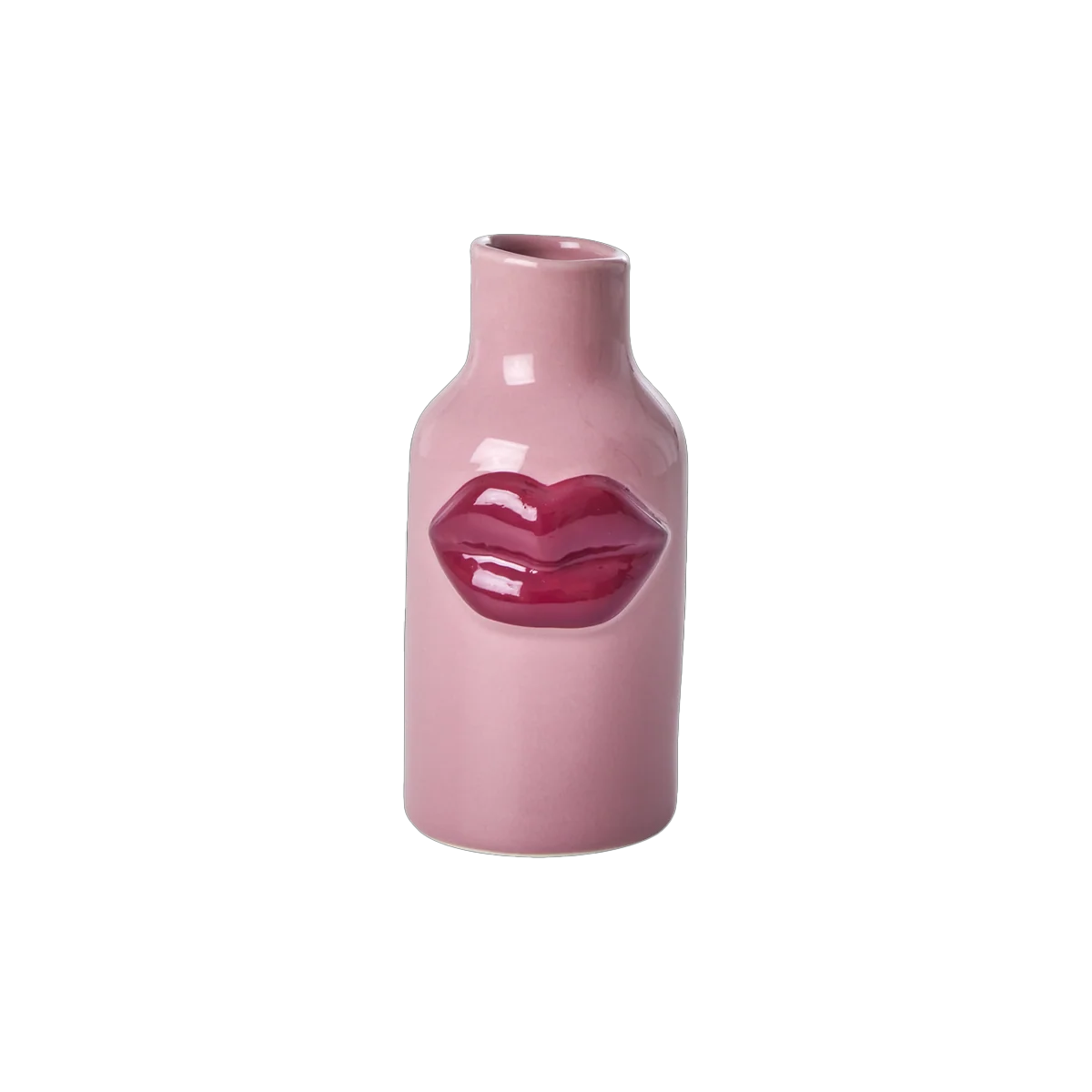 Lips Ceramic Vase - XS - Rice | Fleux