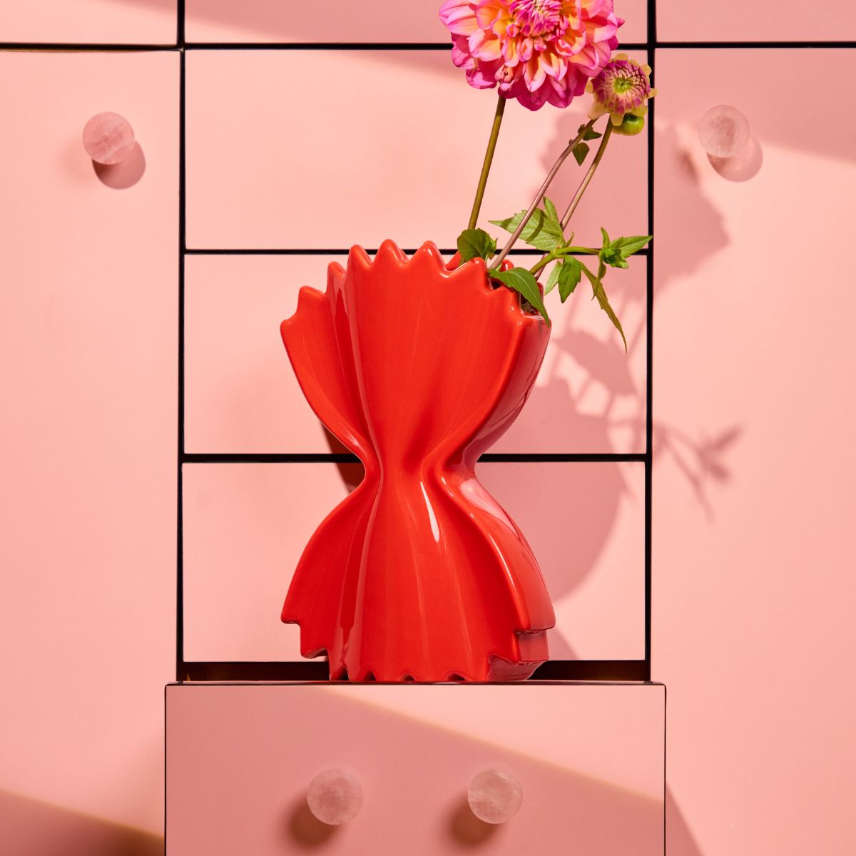 vase pasta edition limitee rouge - fluid market – Fleux