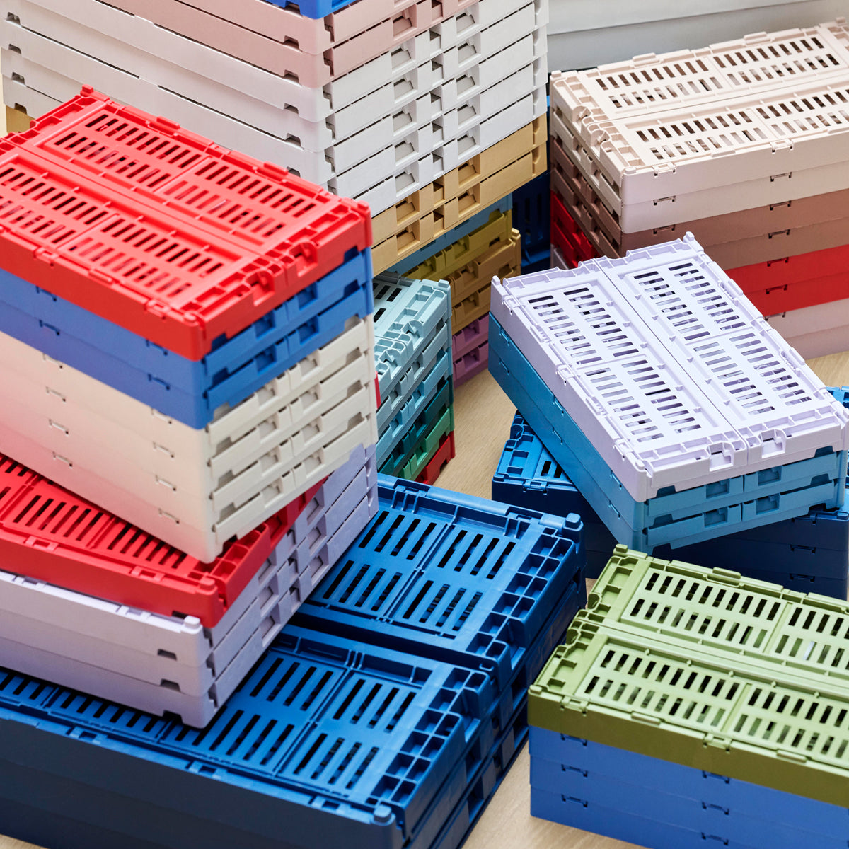 caisse crate s - bleu electrique - hay | fleux – Fleux