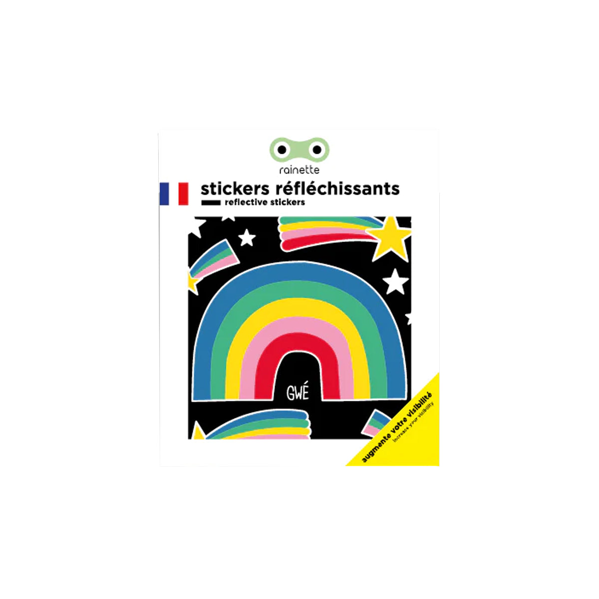 stickers réfléchissants - arc-en-ciel - rainette | fleux – Fleux