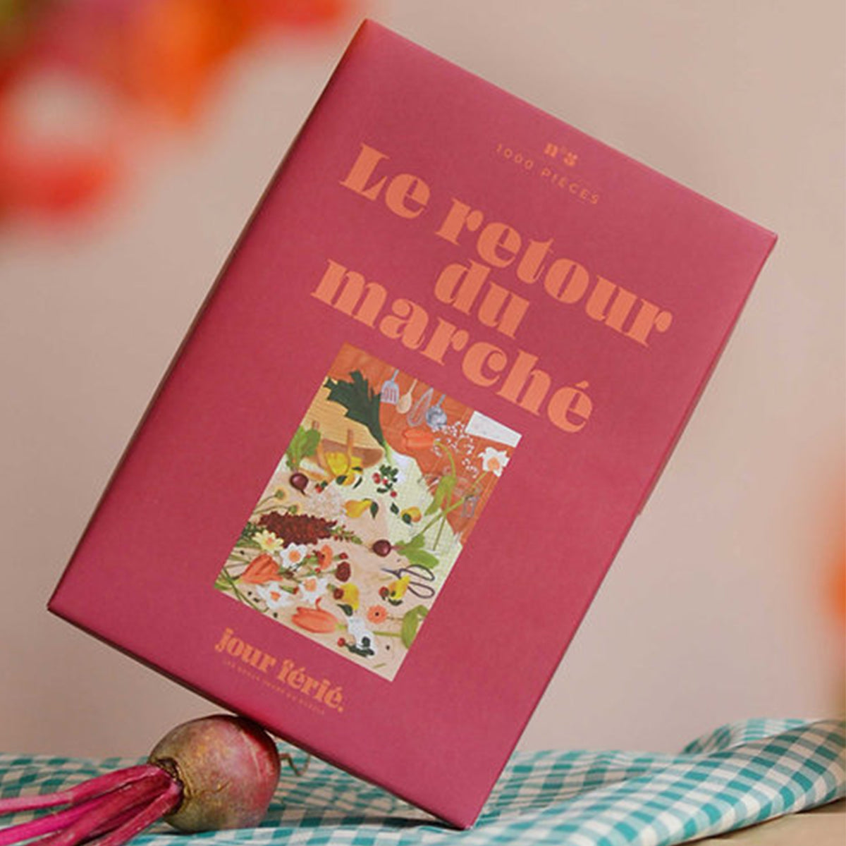 puzzle le retour du marché - 1000 pièces - jour férié | fleux – Fleux